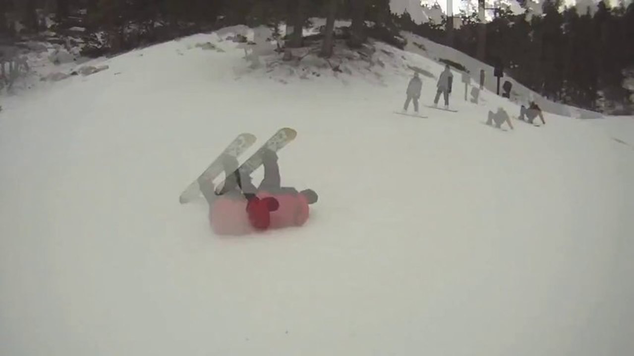 Epic Snowboard Faceplant! - video Dailymotion