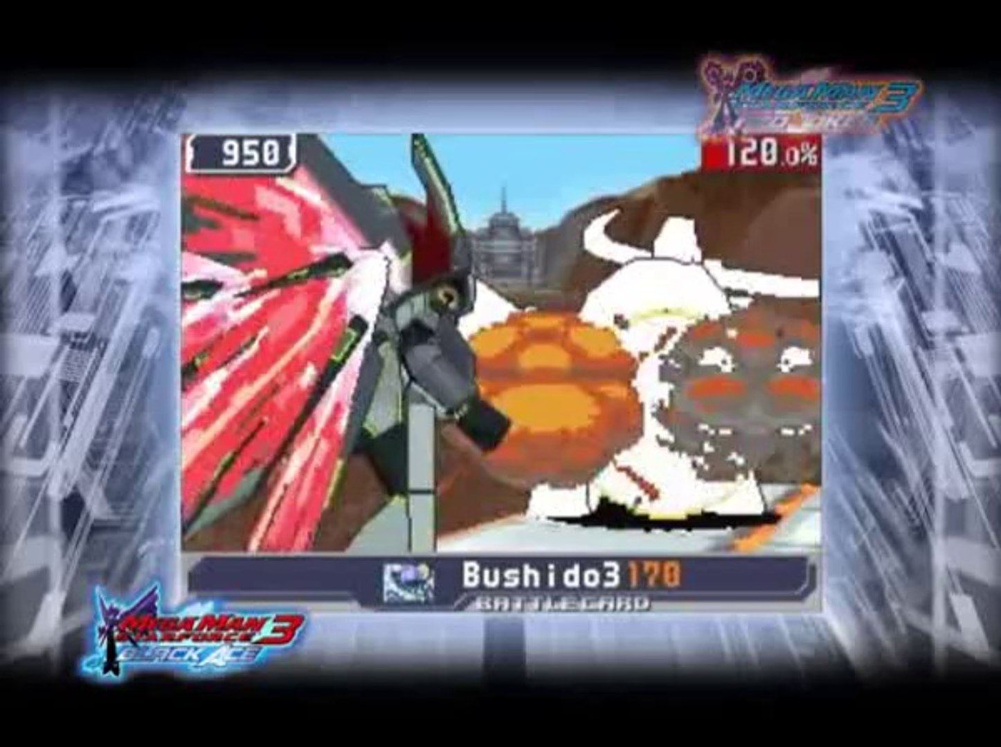 Megaman Starforce 3 Gameplay
