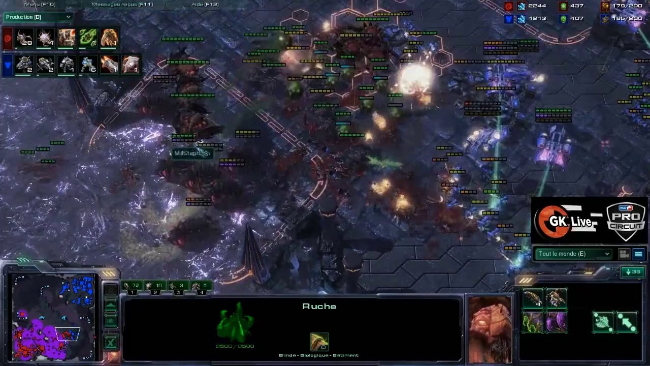 StarCraft II : Wings of Liberty - MLG Spring Arena 2 - Stephano Vs ...
