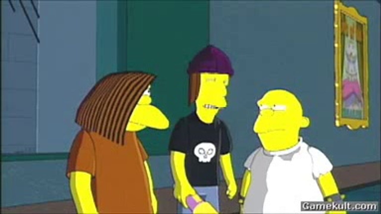 Les Simpson : Le Jeu - Bart et les caves - Vidéo Dailymotion