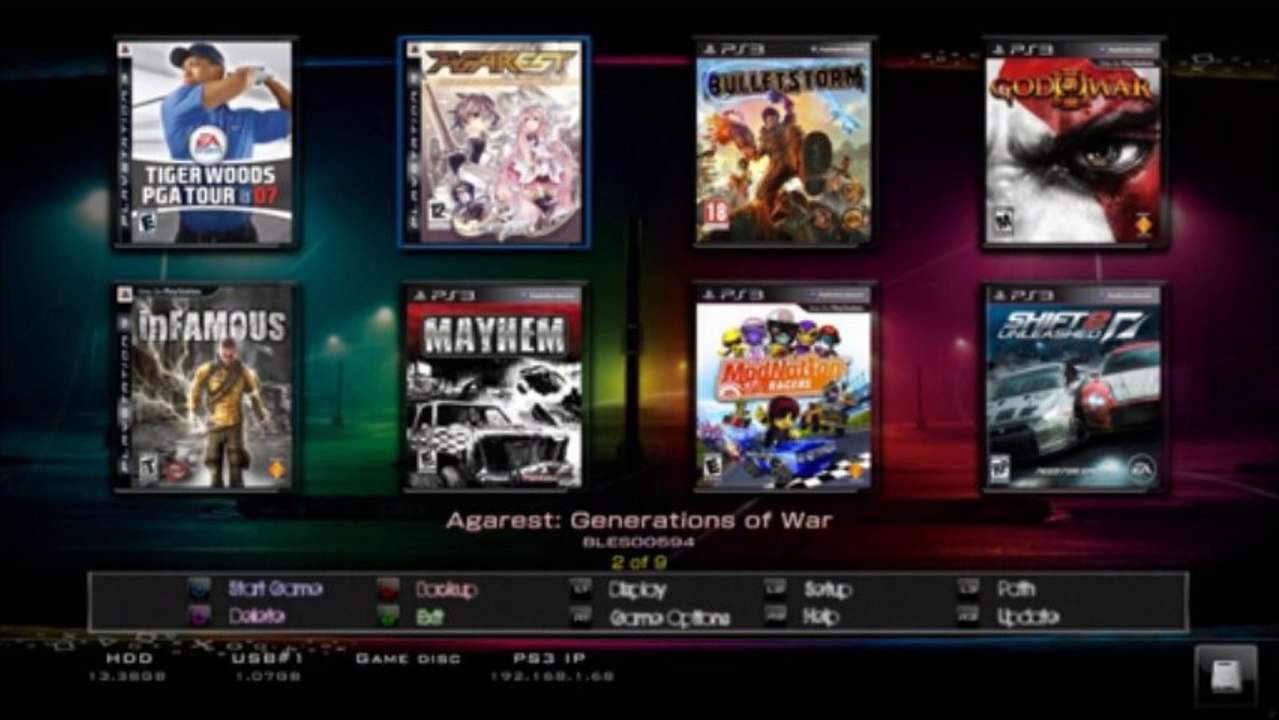 PS3 multiMAN 1.17.XX Themes - video Dailymotion