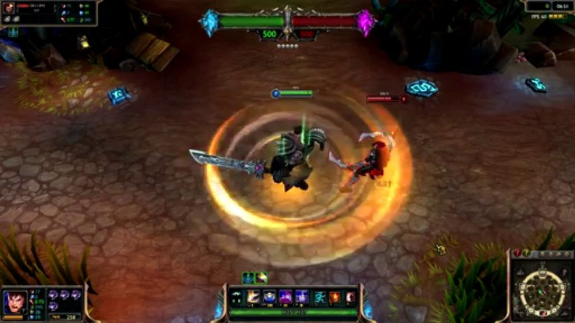 Páipéar Balla Dreadknight Garen