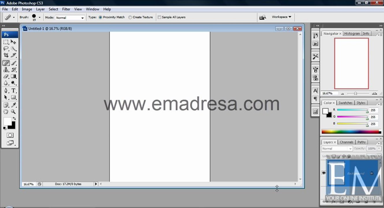 Adobe Photoshop Cs3 Interface Basic Photoshop Tutorials in URDU, Hindi ...