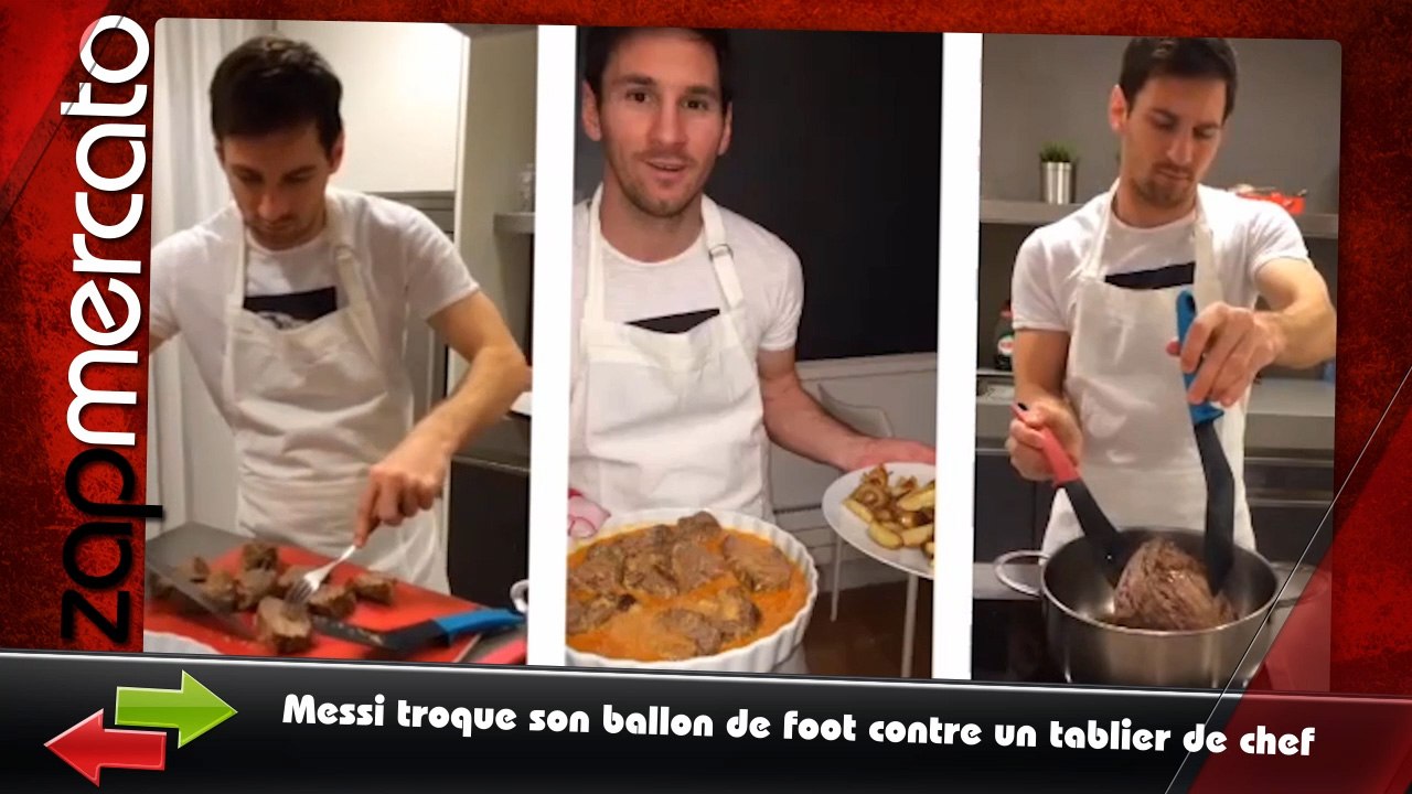 Lionel Messi en chef de cuisine, le retour du supporter de Monaco... Le ...