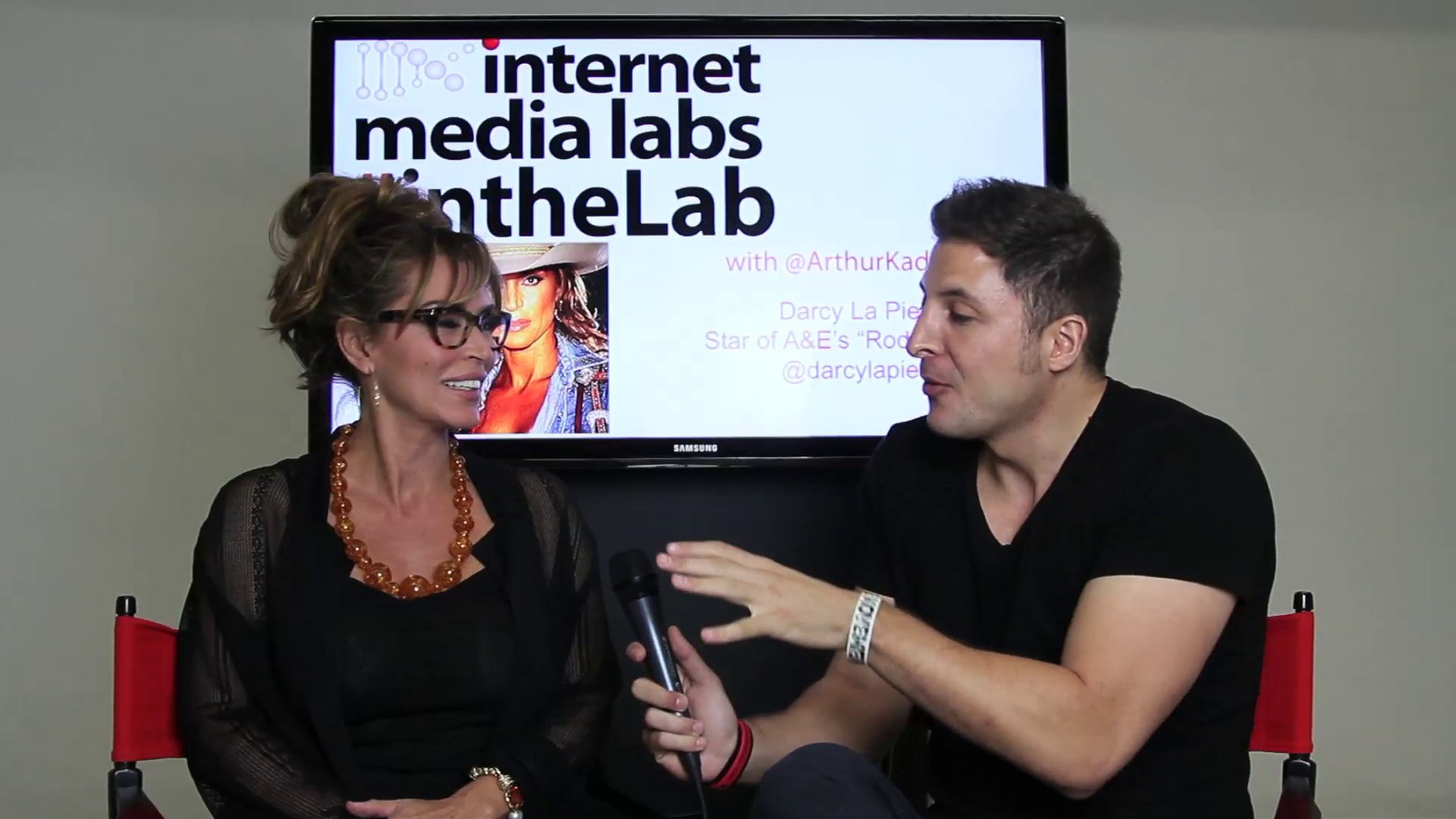 Darcy Lapier And Mark Hughes