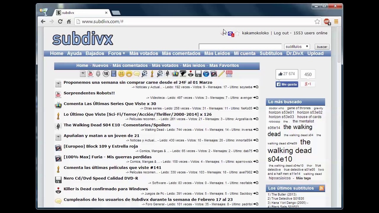 Subdivx - Notificaciones con sonidos - Vídeo Dailymotion