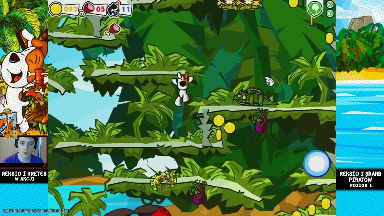 Gry dla Dzieci Po Polsku: Reksio i Kretes w Akcji! #1 - video Dailymotion