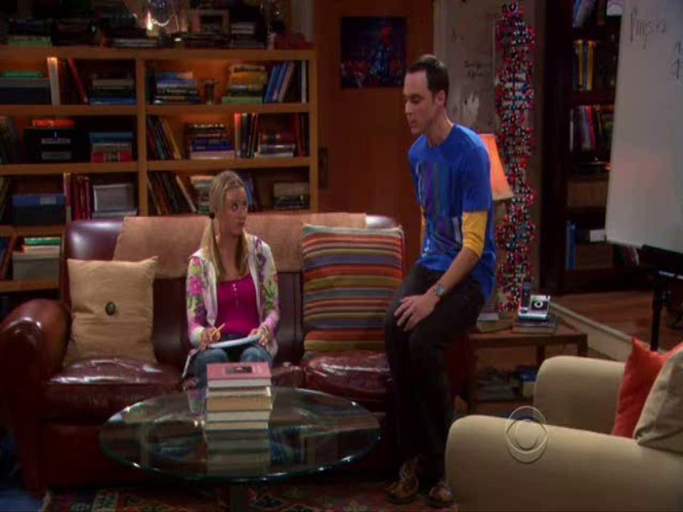The Big Bang Theory - Penny Learns Physics from Sheldon - video Dailymotion