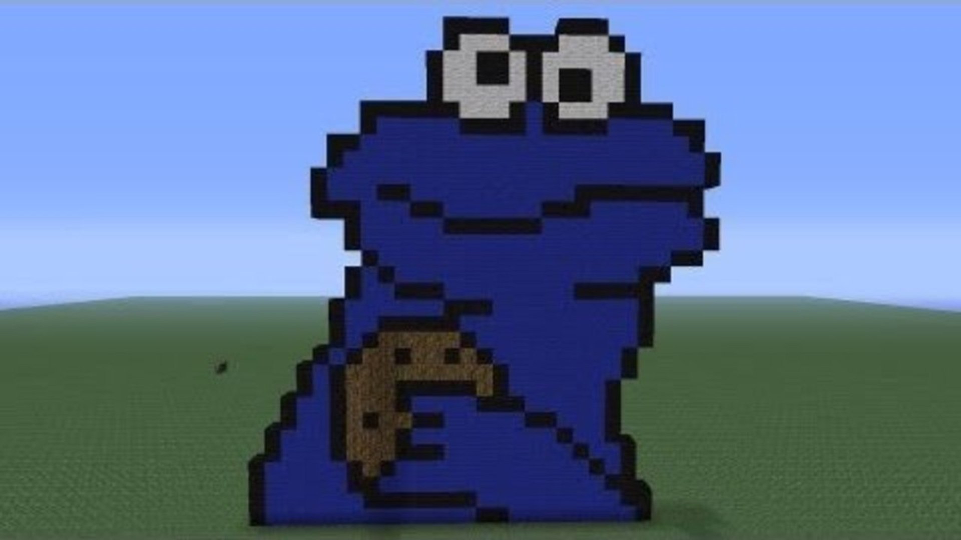 Minecraft Cookie Pixel Art