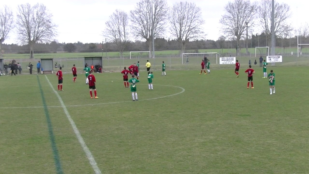 Uchaud Gc 0 - 2 RCO Agde COUPE LIGUE U15 Samedi 15 février 2014 - Vidéo Dailymotion