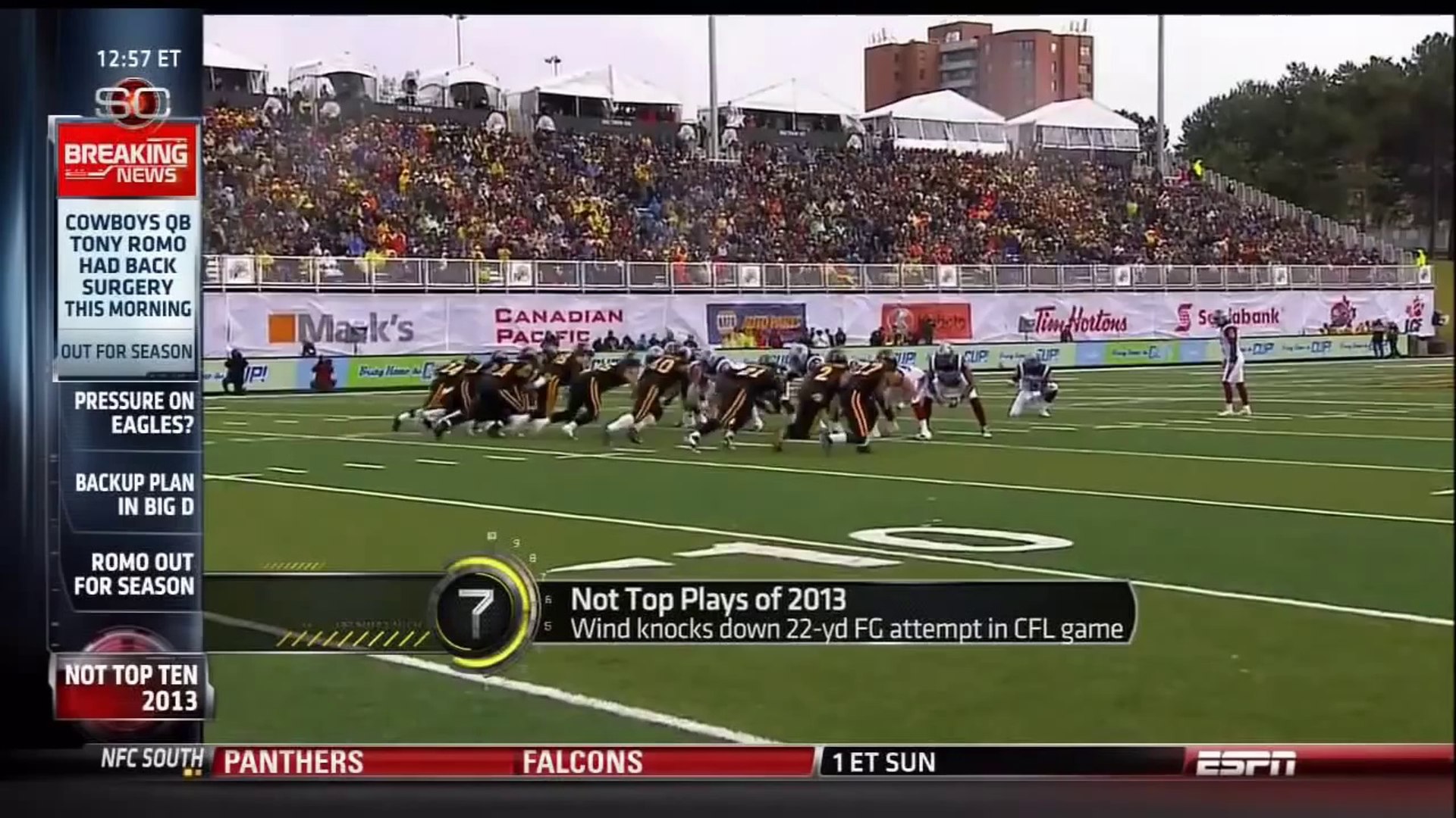 Sports Center Not Top 10 Best