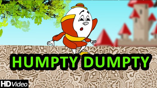 Humpty Dumpty - Nursery Rhymes for Children | Humpty Dumpty Sat On A ...