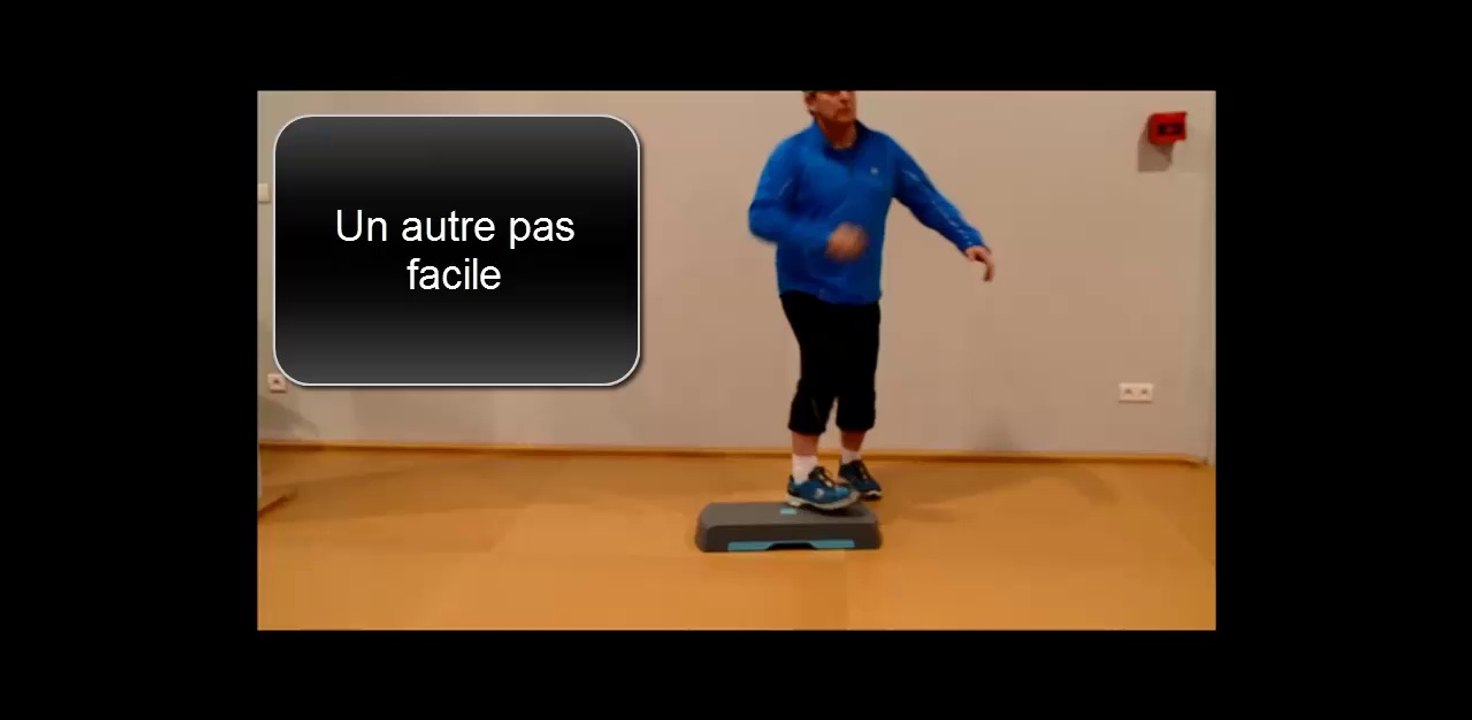 Pas de base genou step - Vidéo Dailymotion