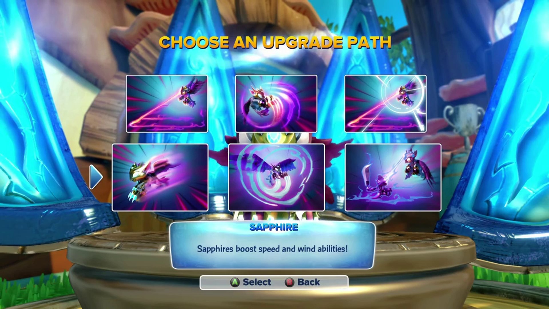 All Skylander Upgrades
