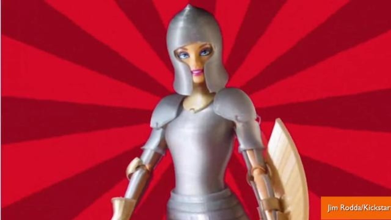 Barbie Gets a Medieval Makeover with 3-D Printed Armor - video Dailymotion