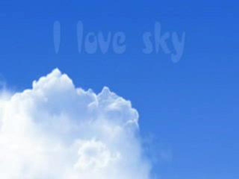 Backkom-I love sky - Vidéo Dailymotion
