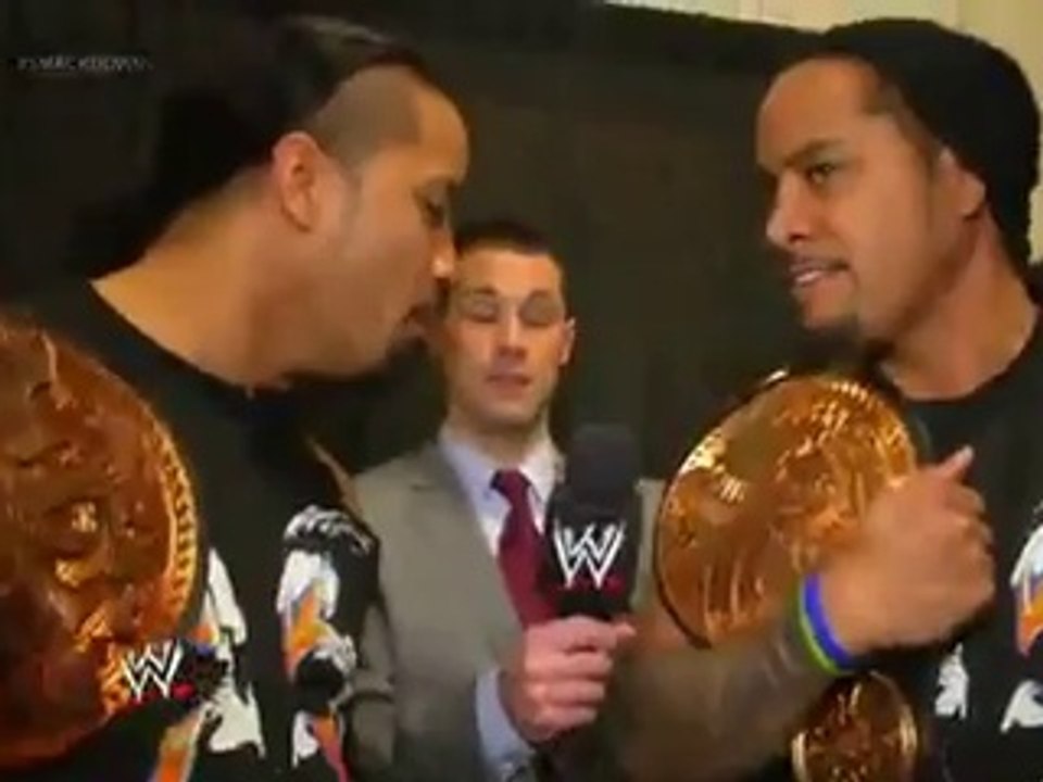 The Usos wwe app exclusive interview - video Dailymotion