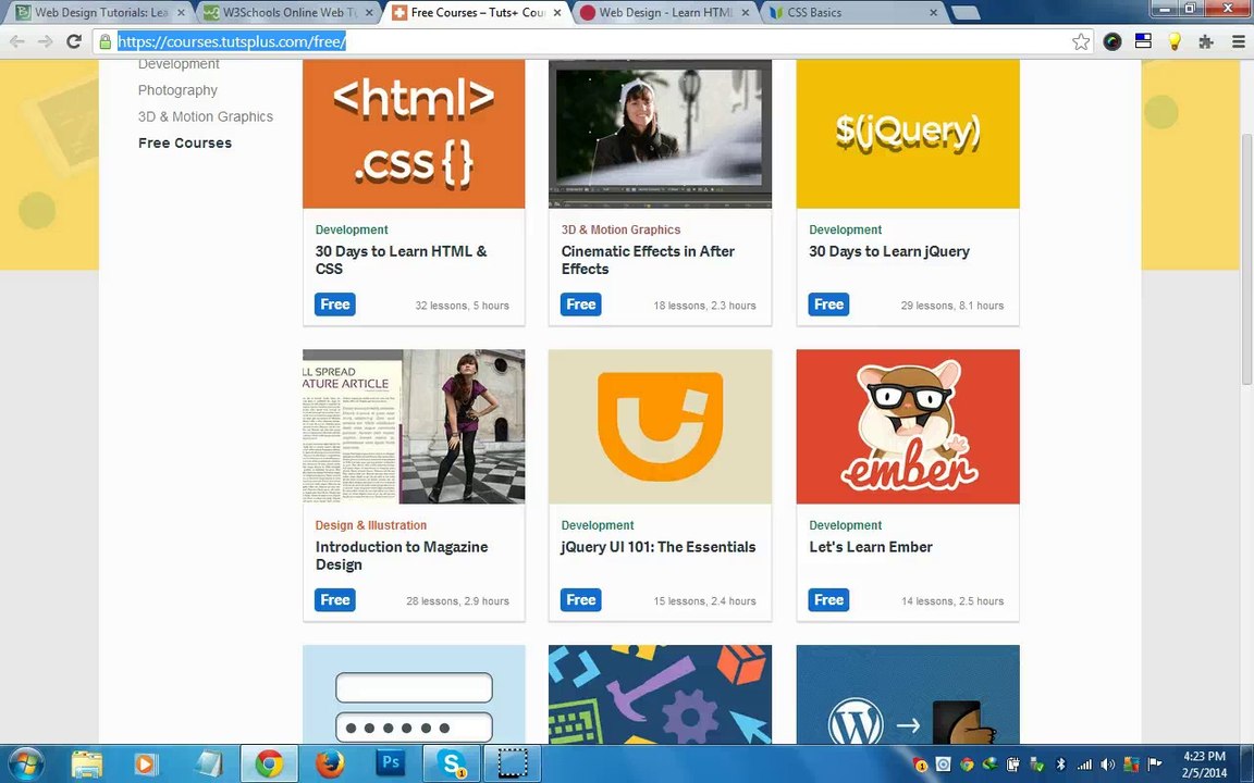 Learn HTML and CSS Online Free | Learn Free web Design | HTML5 - video ...