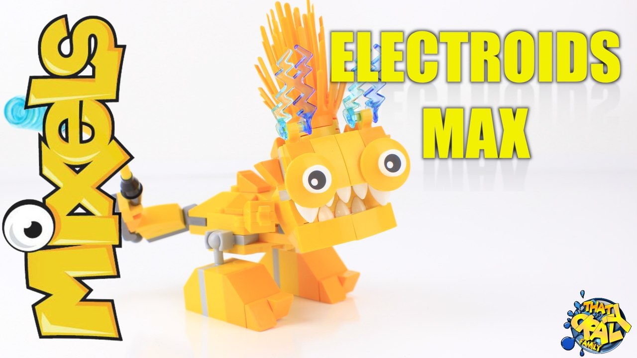 LEGO Mixels - Electroids Max Made with Teslo, Zaptor, and Volectro ...