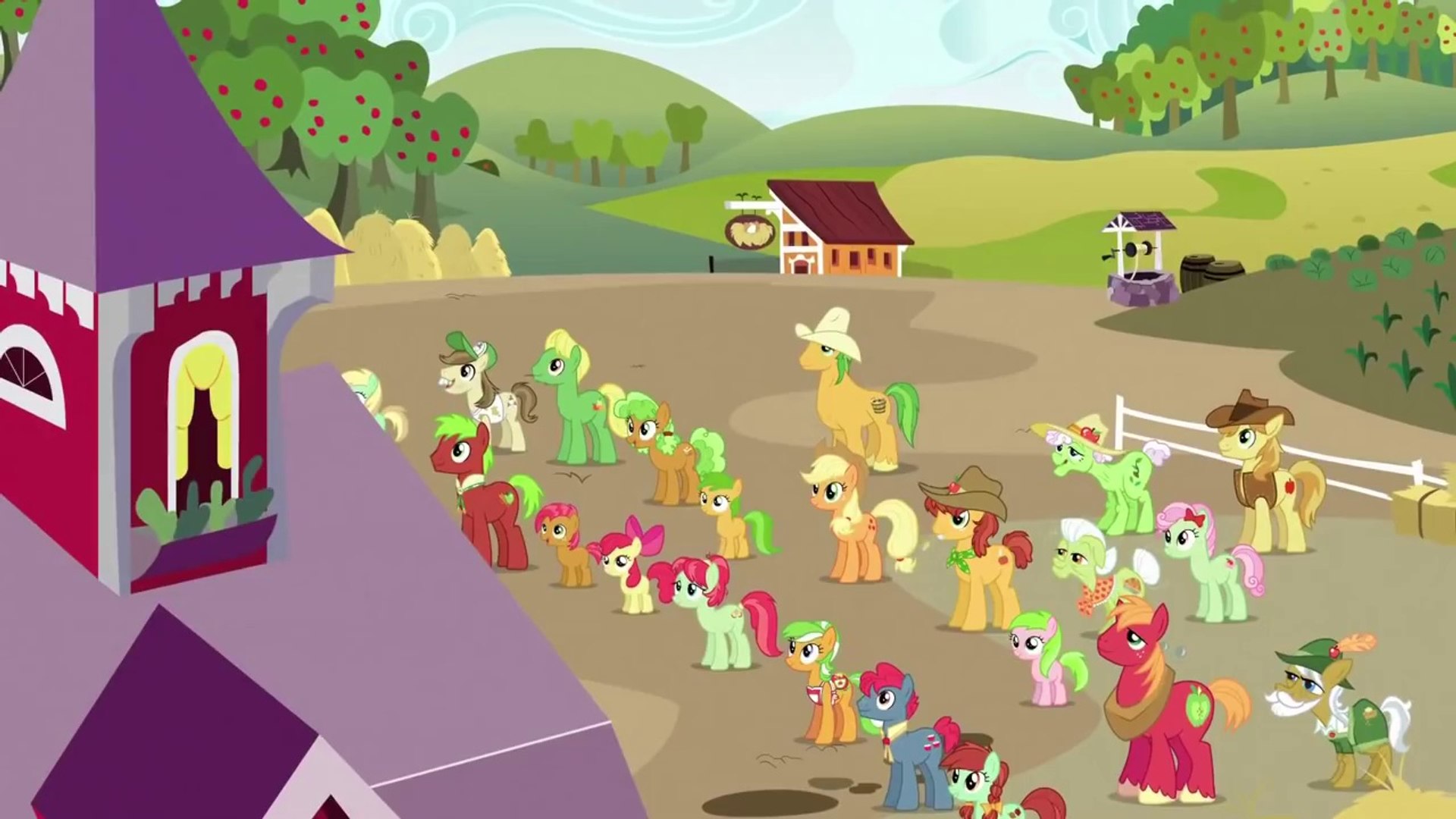 My Little Pony Apple Family Tree My Little Pony Meet The Apple Family!