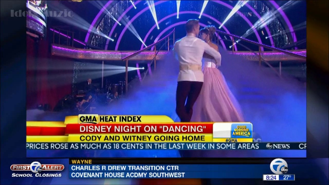 Cody Simpson & Witney Carson - Exit Interview - GMA 4-15-14 - video ...