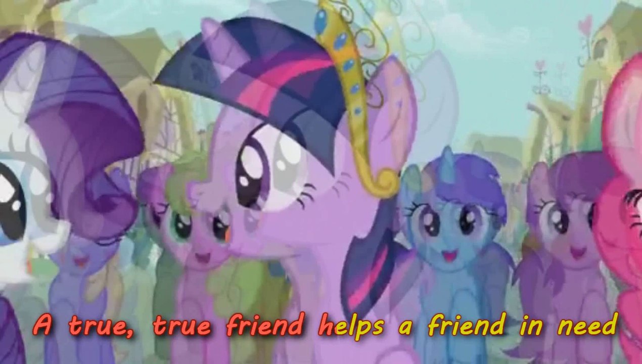 MLP:FiM "A True, True Friend " Lyrics on Screen - Vídeo Dailymotion