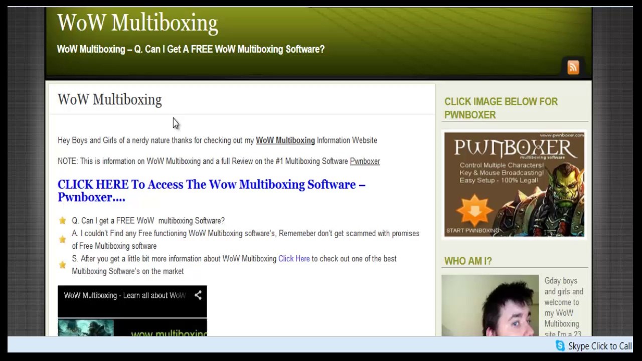 Wow Multiboxing - isboxer VS pwnboxer comparison - video Dailymotion