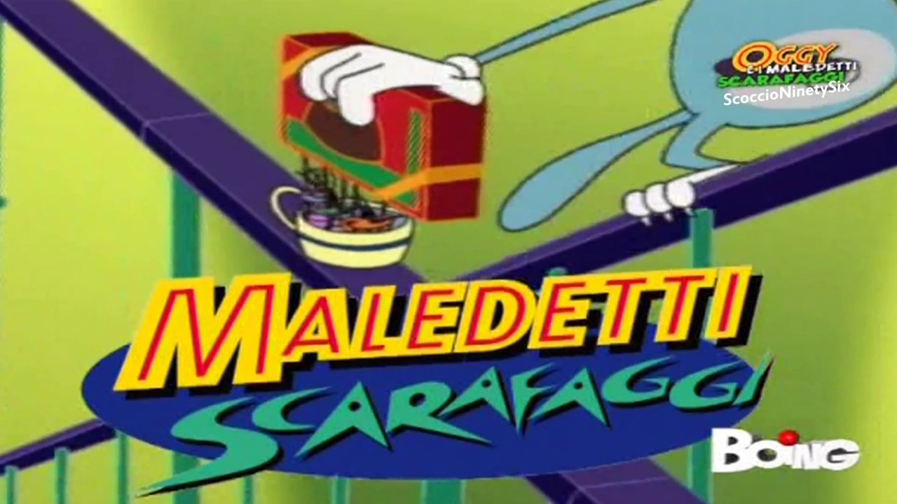 Sigla d'apertura e di chiusura italiana - Oggy e i maledetti scarafaggi ...