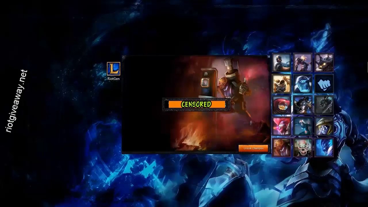 Riot Squad Singed Skin Codes - video Dailymotion