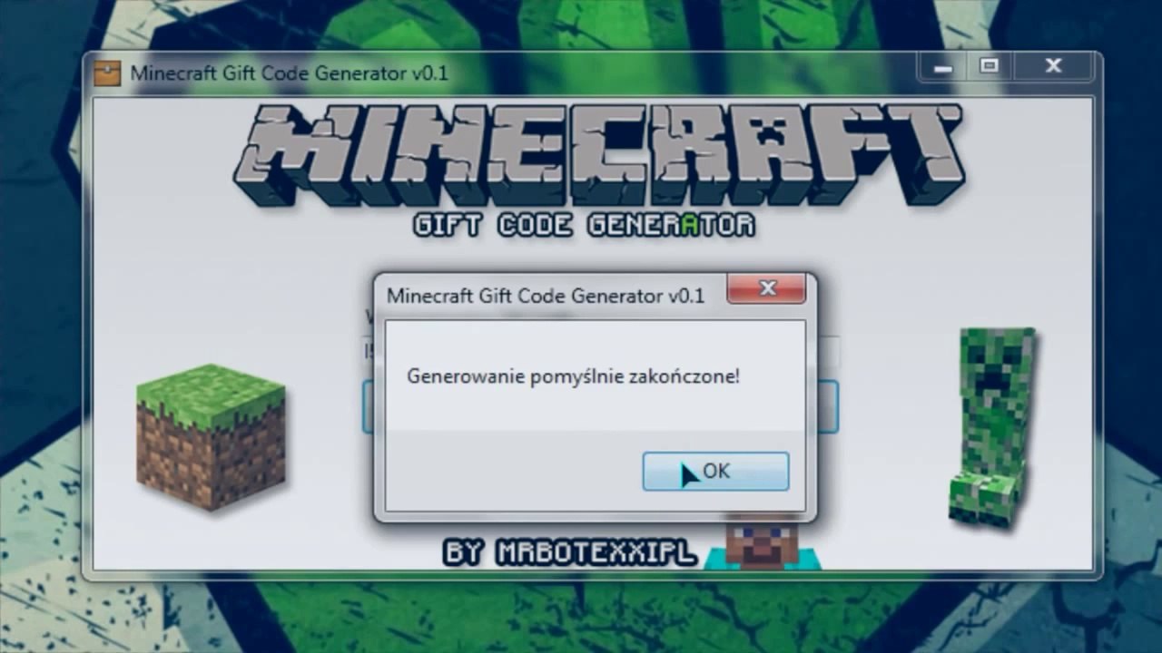 Minecraft Gift Code Generator Free! Udpate ! - video Dailymotion