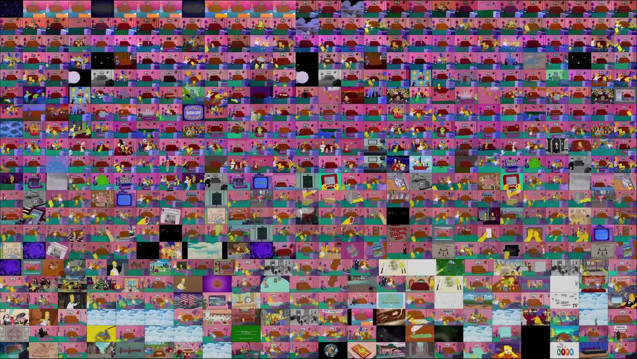 Watch 554 Simpsons episodes at the same time - 25 years of The Simpsons ...