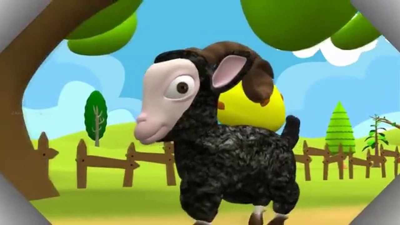 Baa Baa Black Sheep 3D Nursery rhyme for Children - video Dailymotion