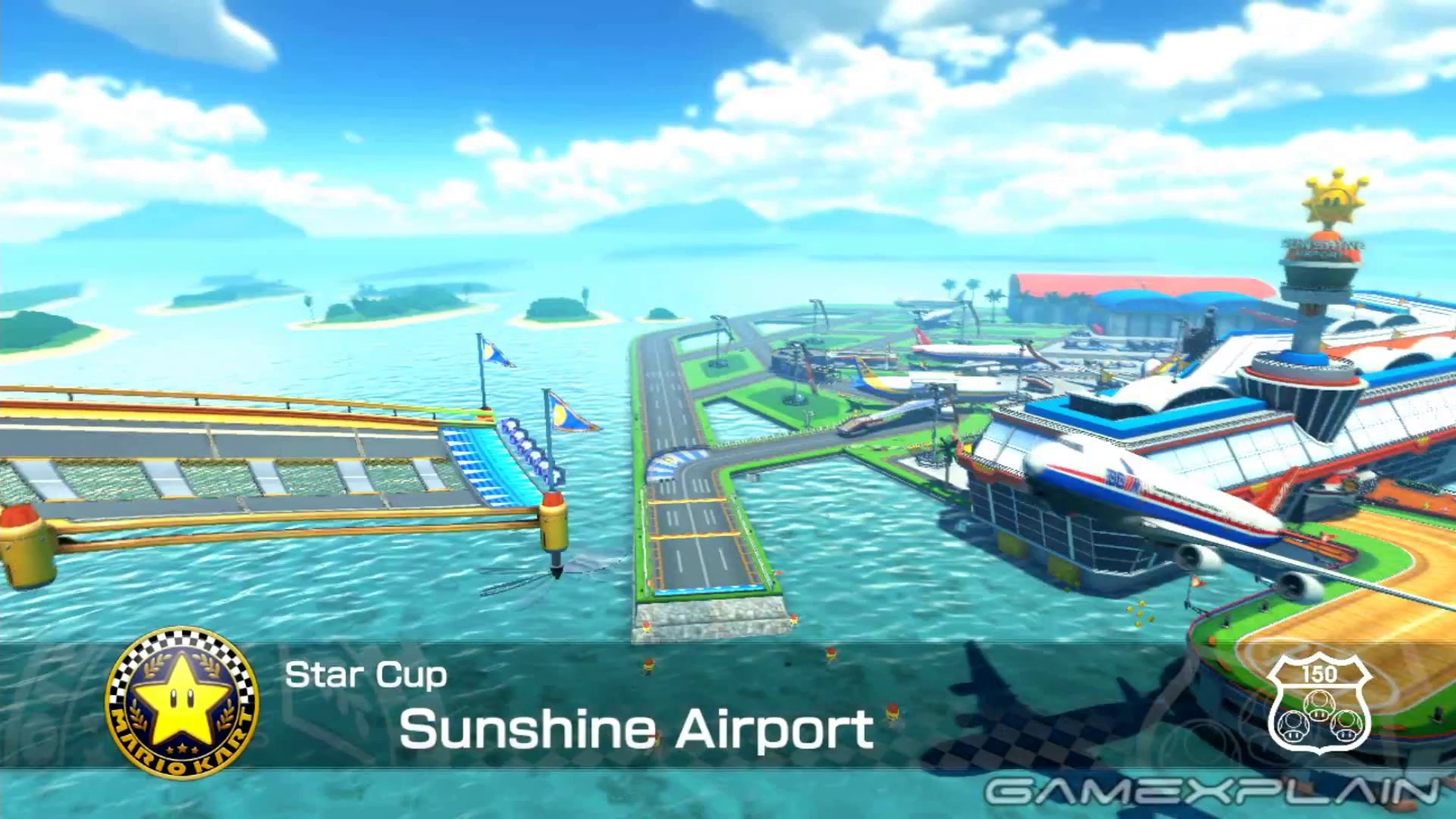 Mario Kart 8 Sunshine Airport