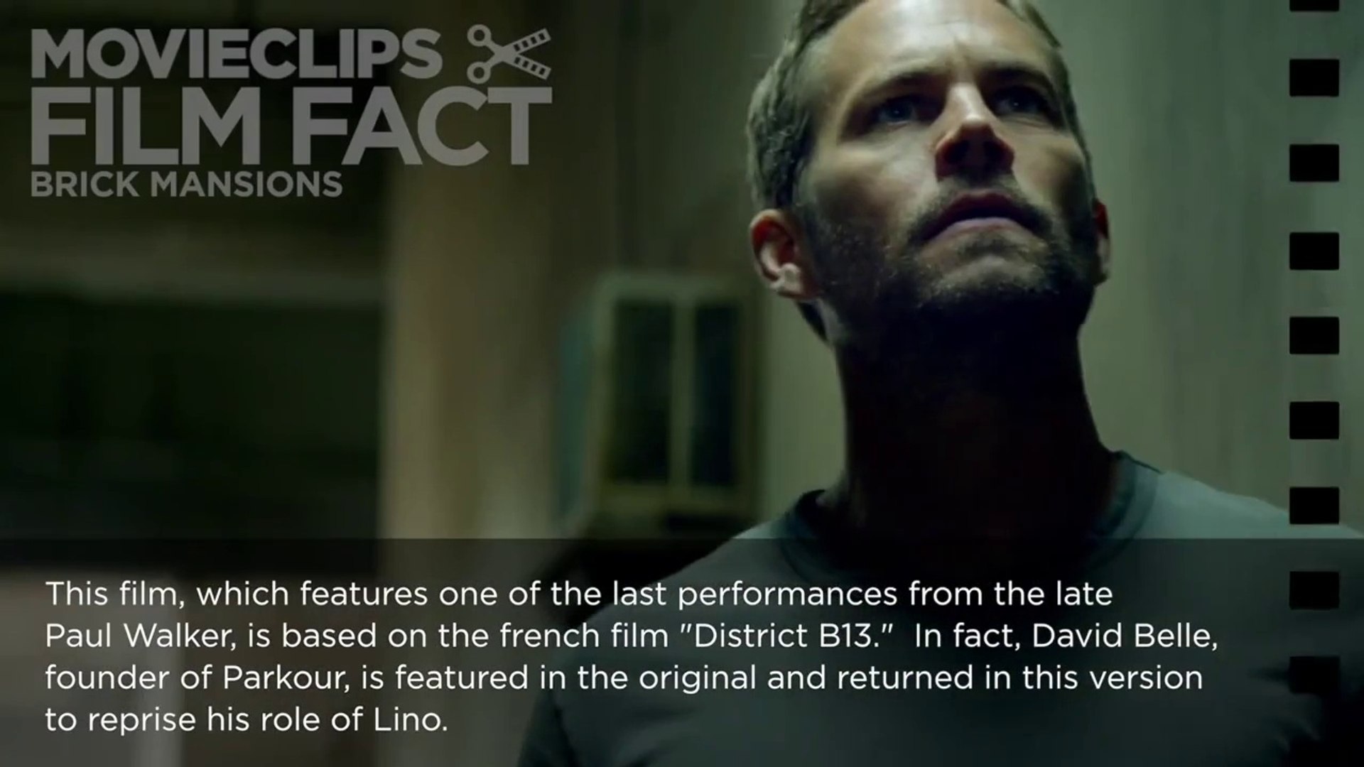 Paul Walker Brick Mansions Wallpaper