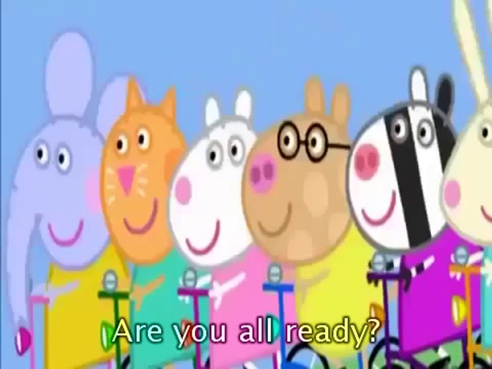 Peppa Pig The Cycle Ride with subtitles - video Dailymotion