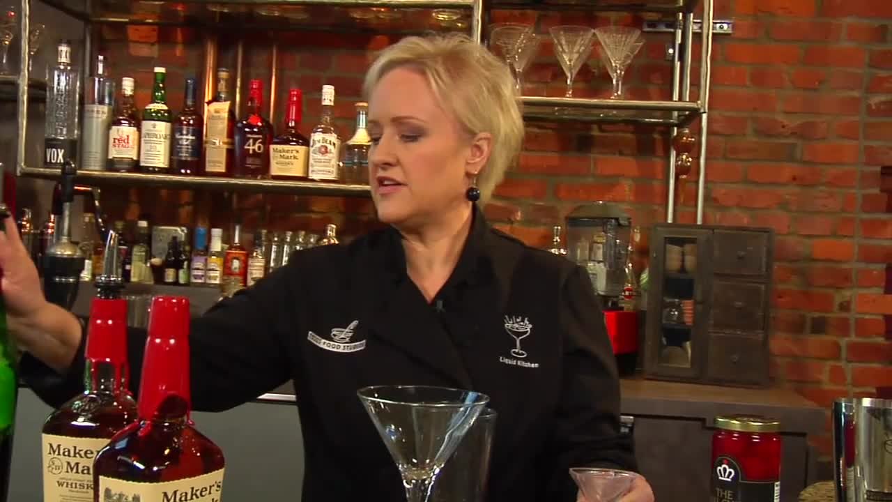 Manhattan Cocktail - Kathy Casey's Liquid Kitchen - Small Screen ...
