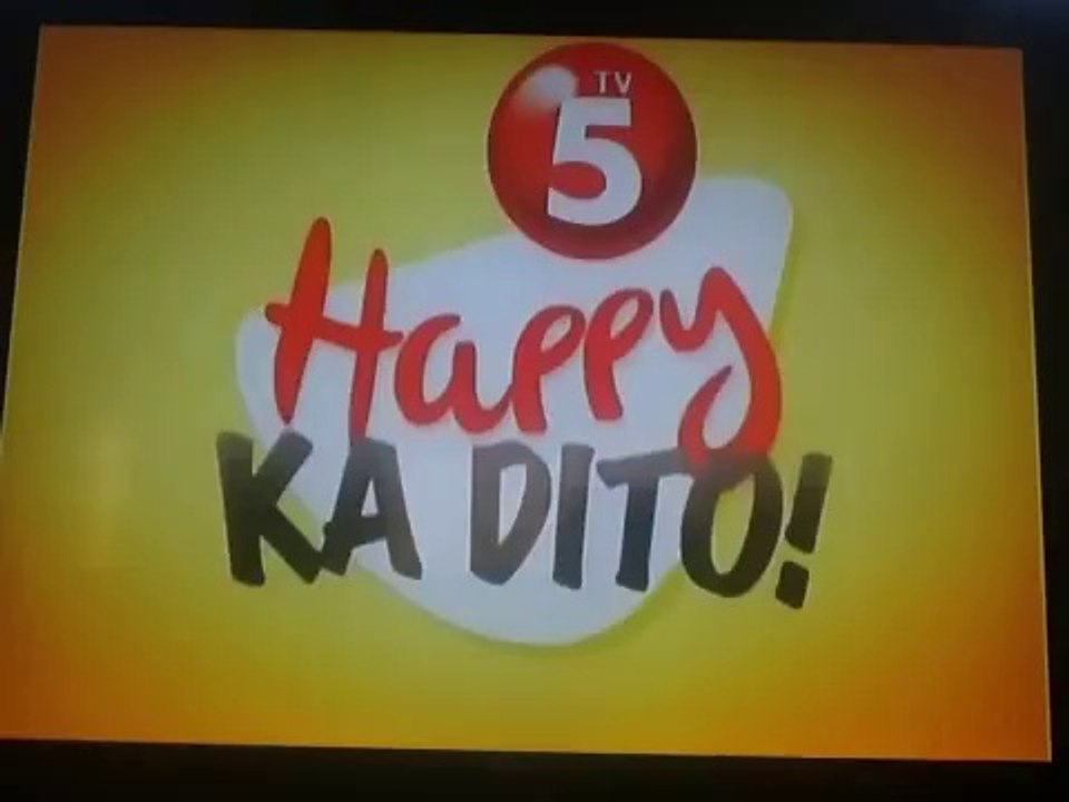 TV5 - TV5 station ID [HAPPY KA DITO, 19-MAY-2014] - video Dailymotion