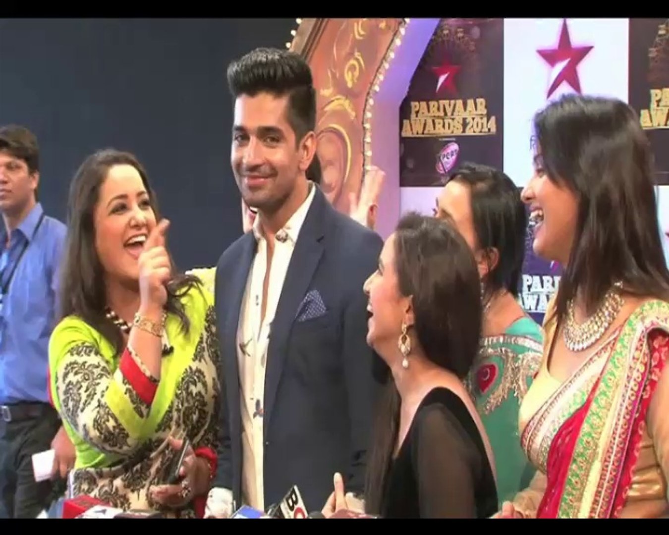 Gopi And Ahem In Star Parivaar Awards 2022