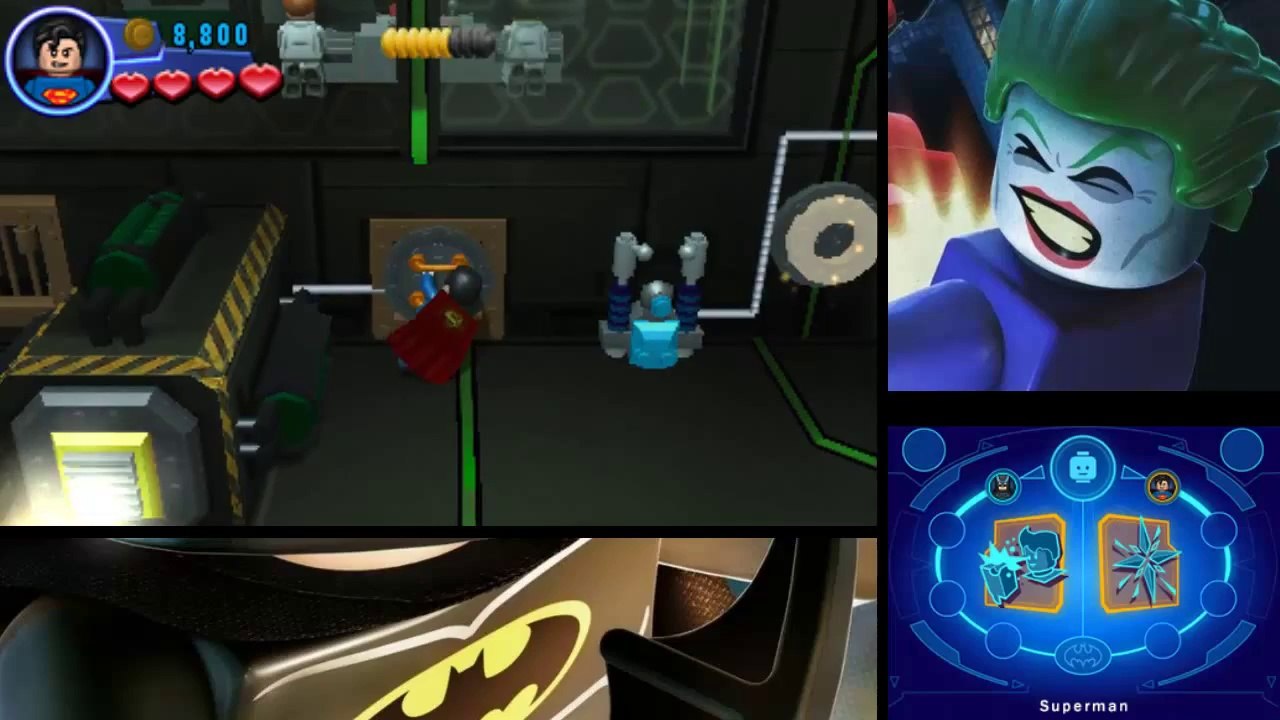 LEGO Batman 2 DC Super Heroes (3DS) - 100% Walkthrough Part 9 - Attack ...