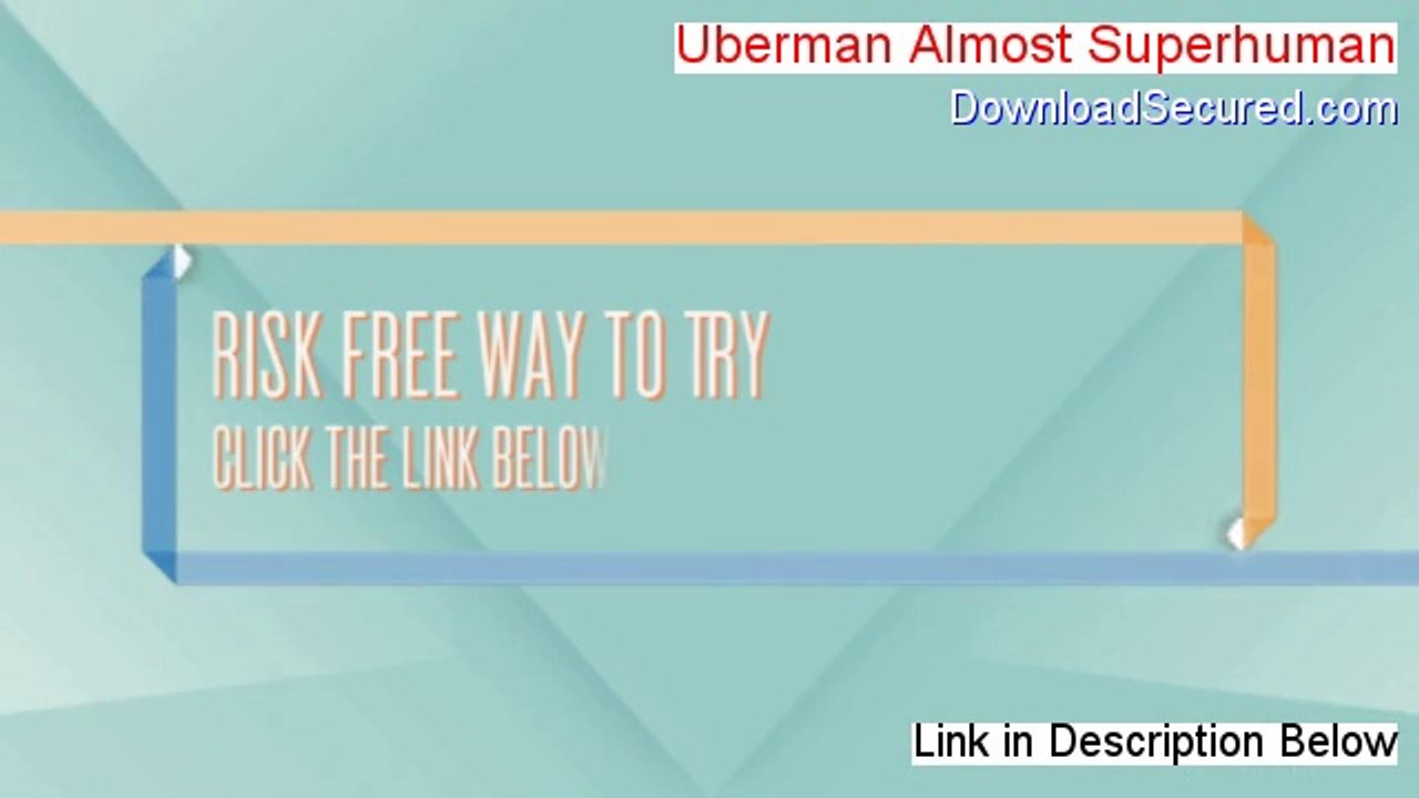 Uberman Almost Superhuman Free PDF (Download Here) - video Dailymotion