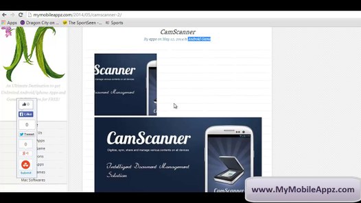 CamScanner Download for PC for FREE - video dailymotion