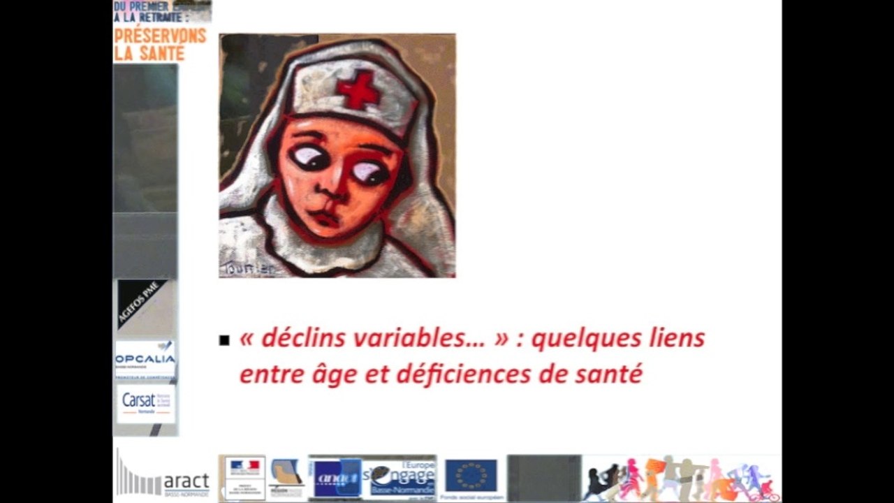 L'avancée en âge au travail: Quels enjeux de santé ? - S. Volkoff ...