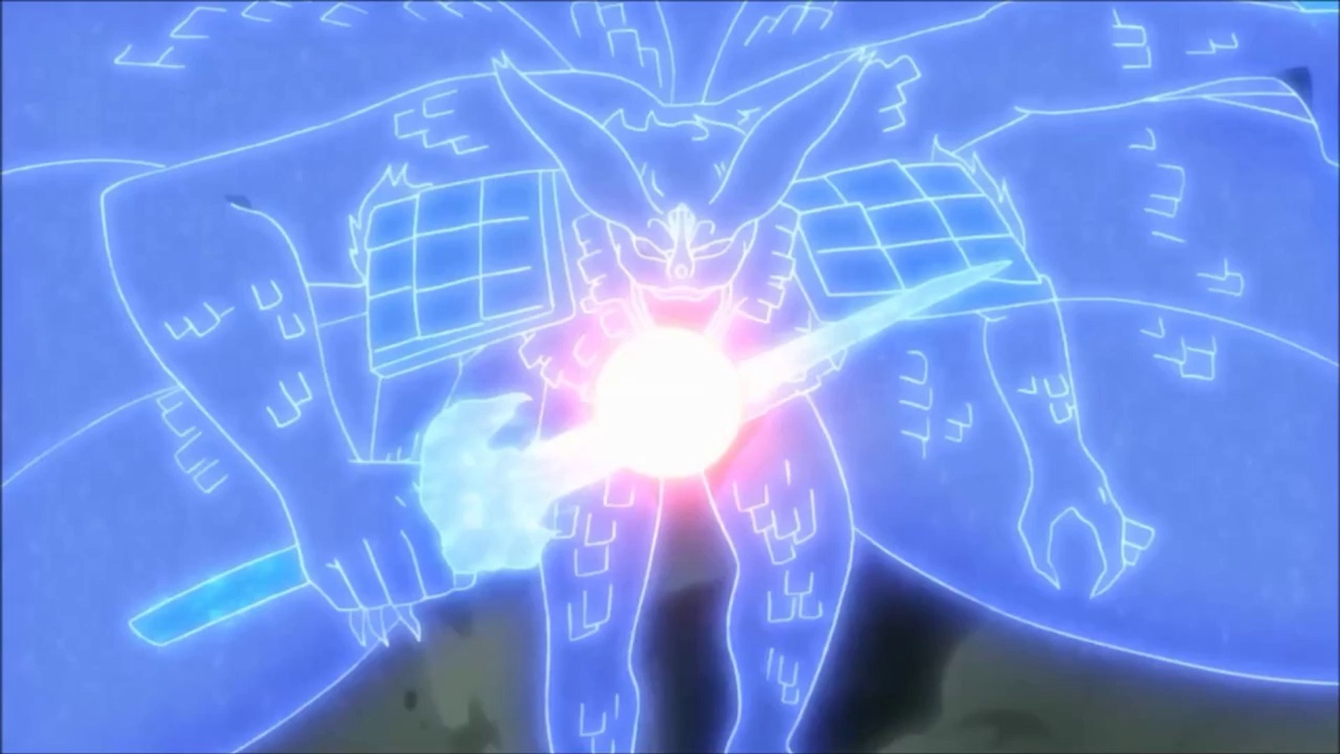 Naruto Kurama Mode Tailed Beast Bomb