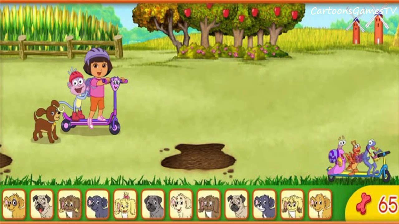 Dora The Explorer - Dora Find Those Puppies Game - Videos Games for ...