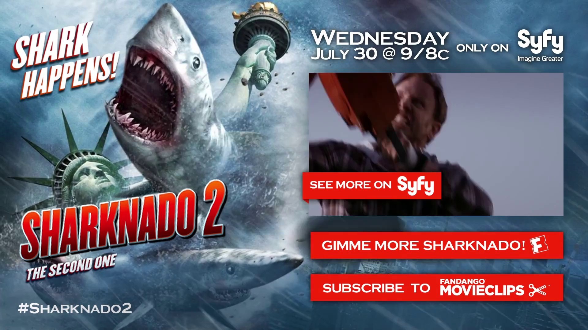 Sharknado 2 Poster