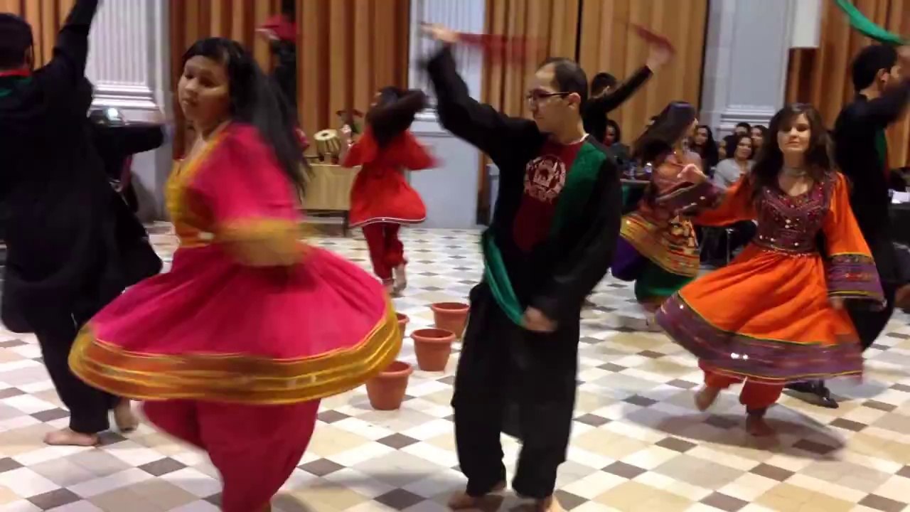 Beautiful Attan and Dance done by Afghan Students at the University of ...