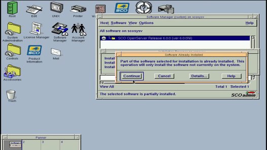 Open Server SCO UNIX on FreeBSD 10 - VirtualBox Demoing IXI X.Desktop ...
