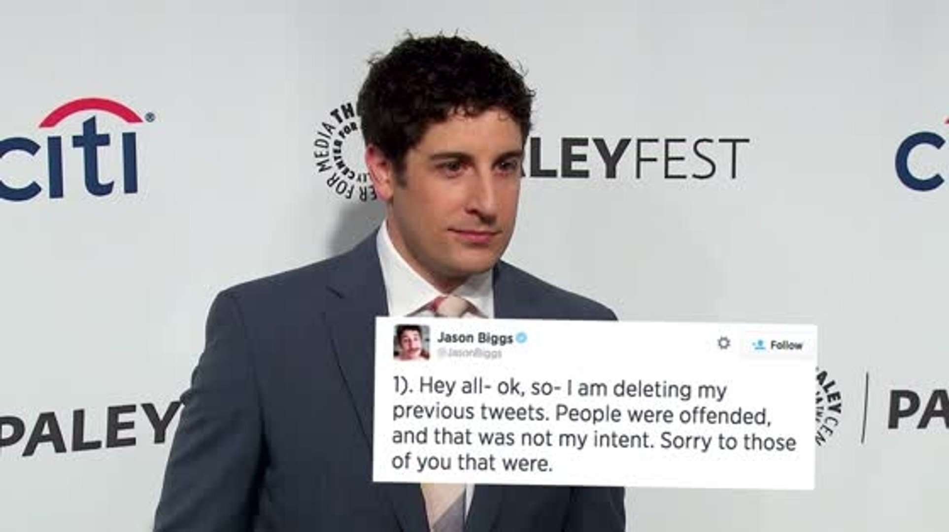 Jason Biggs Tweet