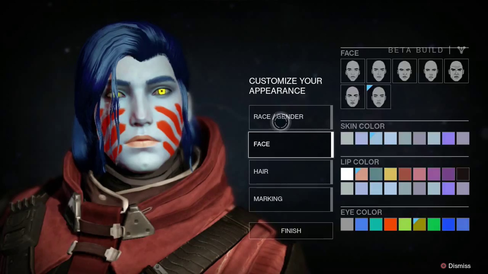 Destiny Human Customization