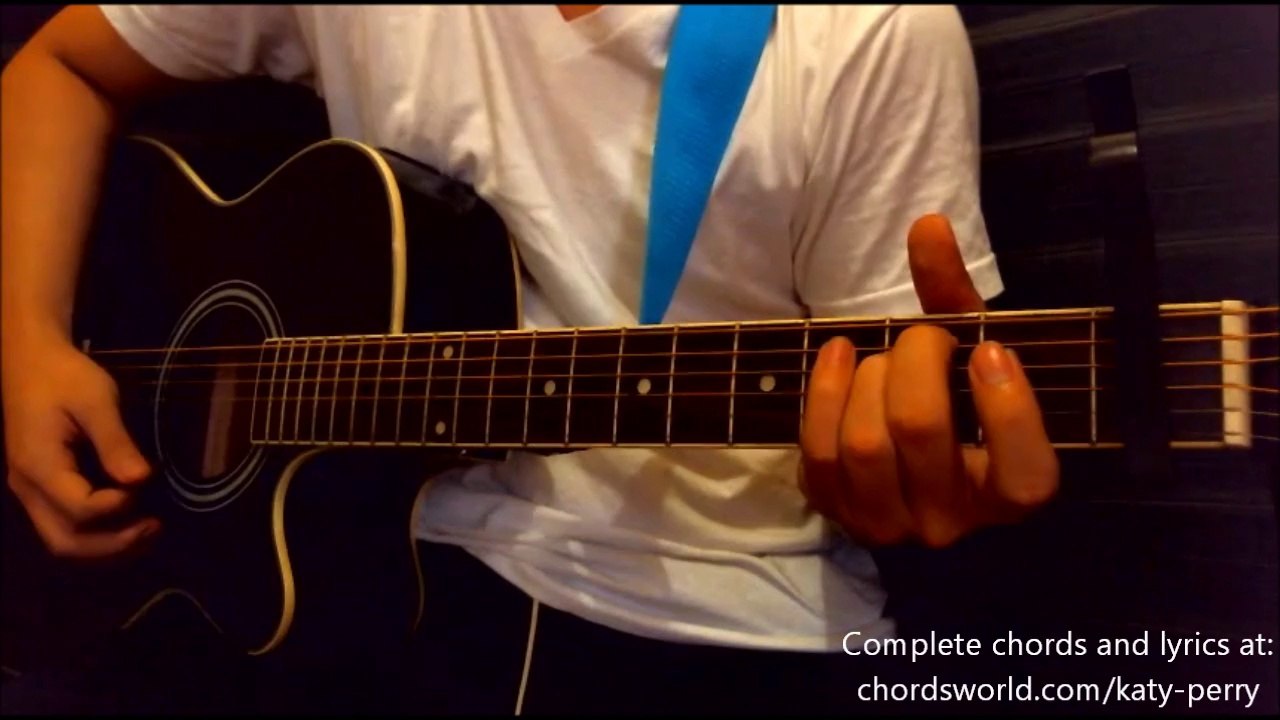 Firework Chords by Katy Perry - How To Play - chordsworld.com - video ...